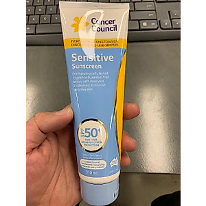 Cancer Council Australia Sensitive Sunscreen SPF50+ 110 ml.