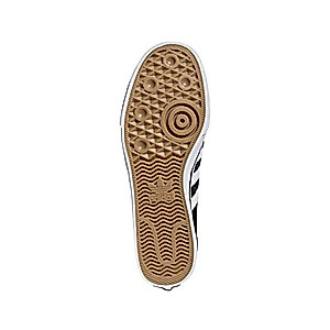 adidas Originals Men's Nizza Sneaker, Core Black/Cloud White/Cloud White, 12 M US