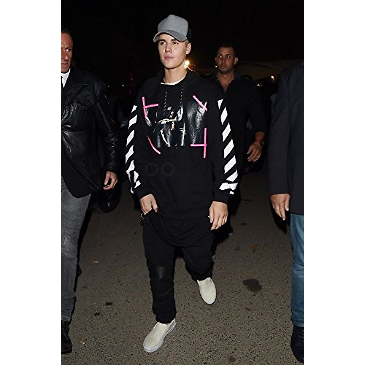 Snap Back Justin Bieber Trucker HAT Perse Alternative Black Grey Similar Look Flannel Gray