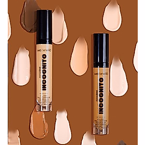 Wet n Wild Mega Last Incognito All-Day Full Coverage Liquid Matte Concealer, Light Beige, 0.18 Ounce