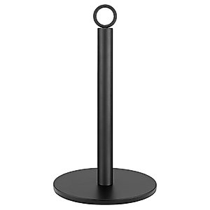 Paper Towel Holder Countertop, Paper Towels Holder Black, Countertop Paper Towel Holders, Non-Slip Standing Paper Towel Holder, Kitchen Paper Towel Holder