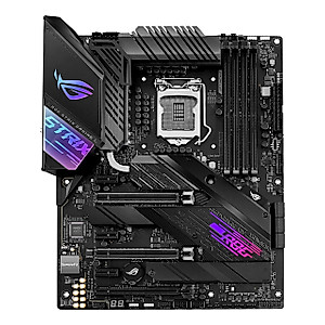 ASUS ROG Strix Z490-E Gaming Z490- WiFi 6, LGA 1200 (Intel 10th Gen) ATX Gaming Motherboard, 14+2 Power Stages, DDR4 4600, Intel 2.5 Gb Ethernet (Renewed)