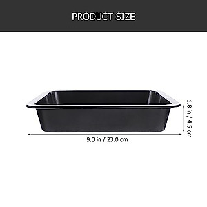 UPKOCH Baking Dishes for Oven Baking Dishes for Oven Square Loaf Pan 23in Non- Stick Bread Toast Mold Carbon Steel Baking Tin Cake Baking Tray Toast Box Bakeware Kitchen Bread Mold