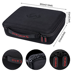 Smatree Carrying Case Compatible for DJI Spark Fly More Drone, 5.5L Hard Shell Travel Case for DJI Spark Drone,3 x Spark Intelligent Flight Batteries,Battery Charger,Remote Controller and Accessories