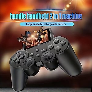 Twin-Video Retro Game Stick Handheld Game Console with 520 FC Games-Portable Video Game Console,Support for Connecting TV & Gamepad Rechargeable Arcade Gaming Player