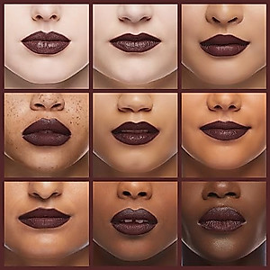 Palladio Herbal Matte Lipstick, Creamy and Full Coverage Long Lasting Matte Lipstick, Plum Majesty
