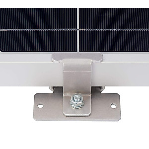 Zamp Solar Legacy Series 115-Watt Roof Mount Solar Panel Kit with Digital Charge Controller. Durable Off-Grid Solar Power for RV Battery Charging - KIT1003
