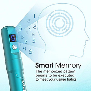 Dr. Pen Ultima A6S Professional Microneedling Pen - Wireless Derma Auto Pen - Best Skin Care Tool Kit for Face and Body - 6 Cartridges (3pcs 16pin + 3pcs 36pin)