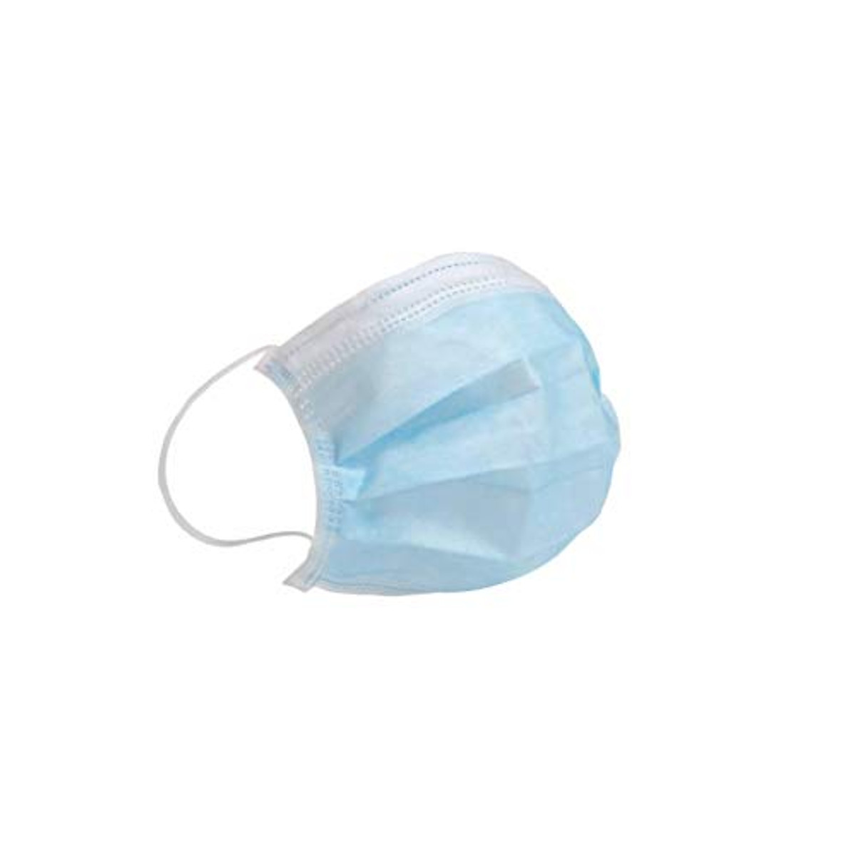 Intco Medical Procedure Face Mask with Earloops, Blue, Box of 50