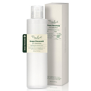 THE LAB BY BLANC DOUX Green Flavonoid 2.5 Skin Solution - Facial Toner Deep Penetration w/Liposome Tech Vegan Cruelty-Free Soothing for Sensitive Skin, Hydrating Care - 6.7 Fl Oz