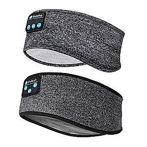 Sleep Headphones Bluetooth Headband, Perytong Sports Bluetooth Headband Headphones with Thin Speakers, Sleep Earbuds, Sleeping Headphones for Workout Running Yoga Nap, Gift for Men and Women