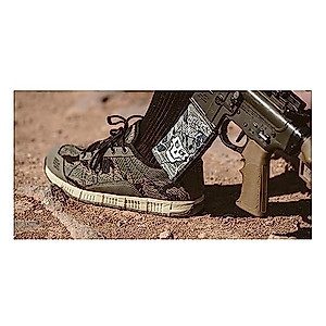 VIKTOS Men's Core2 Tiger Stripe Lightweight Breathable Cross-Training Shoes with Hi-Rebound Eva Foam, Green Camo, 10