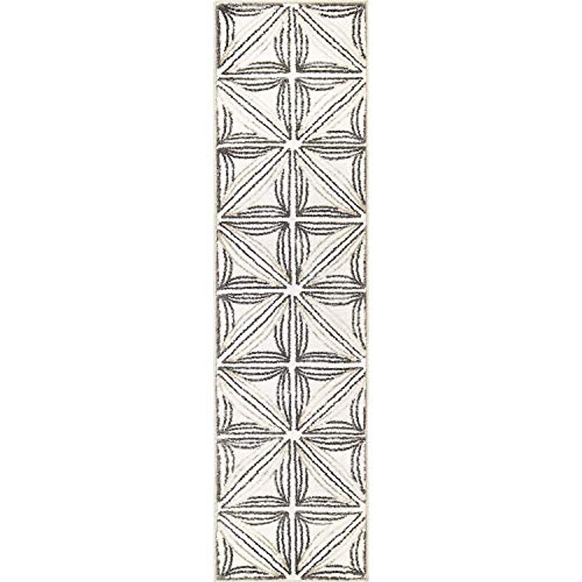 My Texas House Illussions Agave Natural Gray Indoor Area Rug, 7'10" x 10'10"