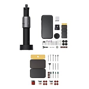 HOTO 35 In 1 Cordless Rotary Tool Kit Bundle with 60 Pcs Rotary Tool Accessories