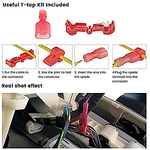 GreenYi Upgraded Double-Shielded RCA Video Cable for Monitor and Backup Rear View Camera Connection (19.69FT / 6M) + 20FT DC Power Extension Cable