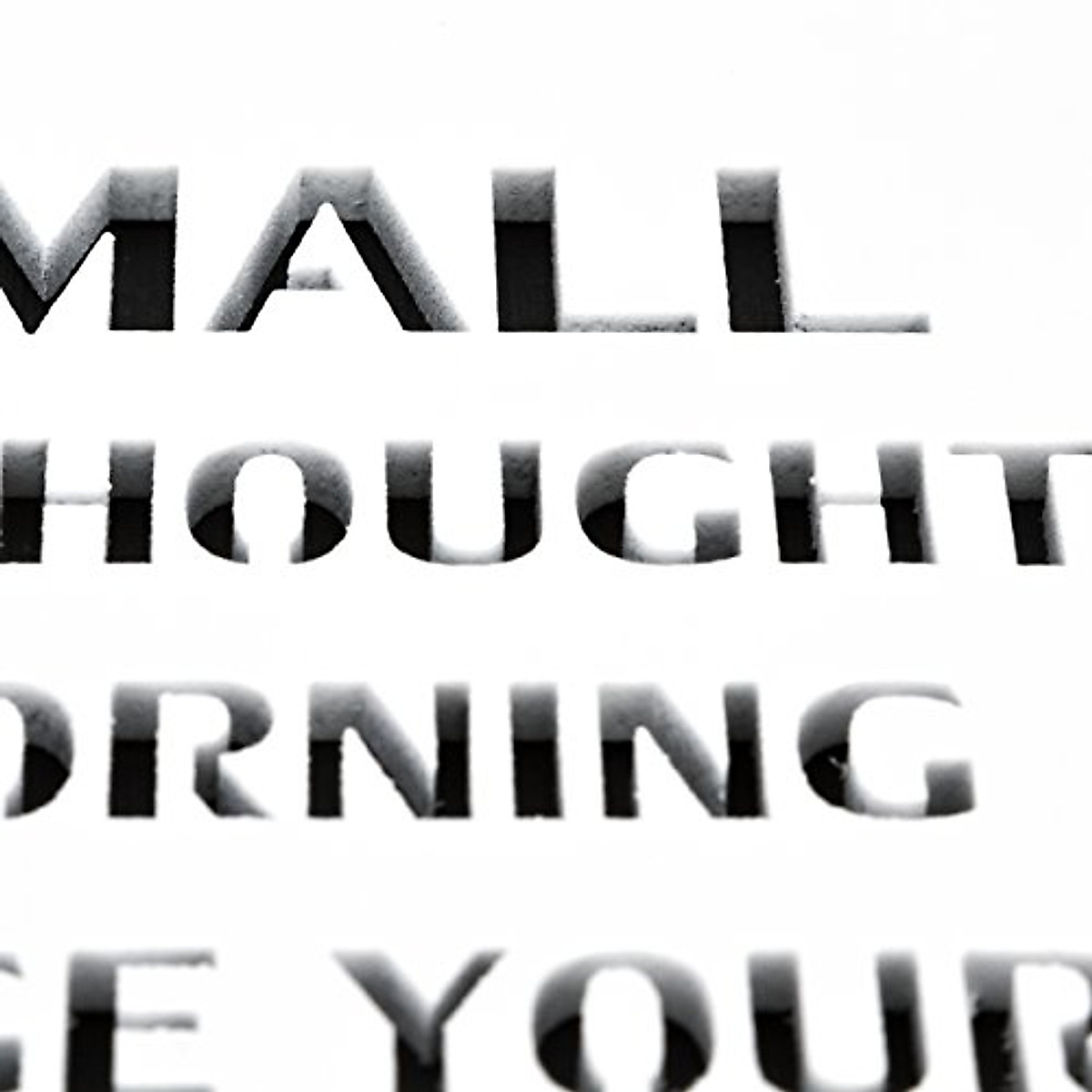 KAUZA Positive Thought Office Decor Inspirational Wall Art Plaques with Sayings Motivational Gifts