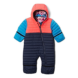 Columbia Baby Powder Lite Reversible Bunting, Mango/Warm Copper/Black, 18/24