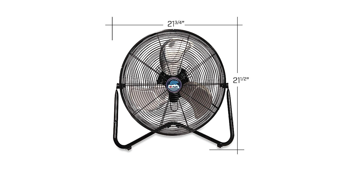 B-Air Firtana-20X High Velocity 20 Inch Fan