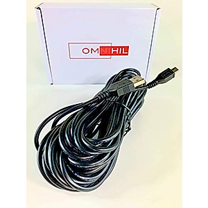 OMNIHIL 30 Feet Long High Speed USB 2.0 Cable Compatible with Astro Gaming MixAmp Pro TR for PS4