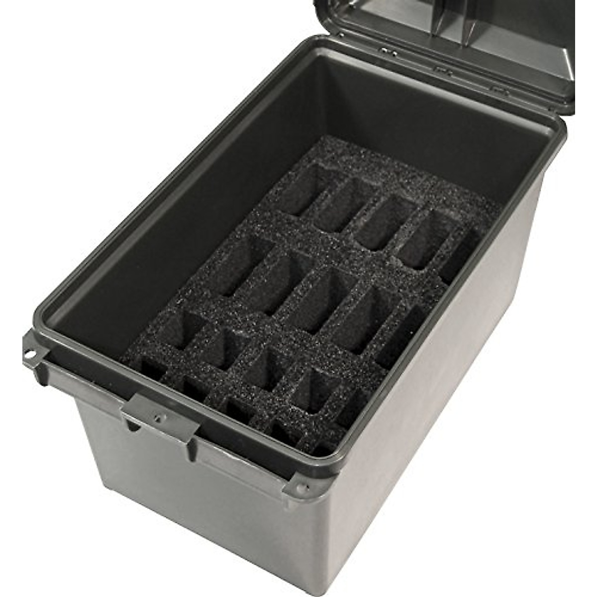 MTM TMCLE Tactical Mag Can Multi Mag for 223/5.56 Magazines and 9mm to 45 ACP Magazine Storage, USA Made, Black