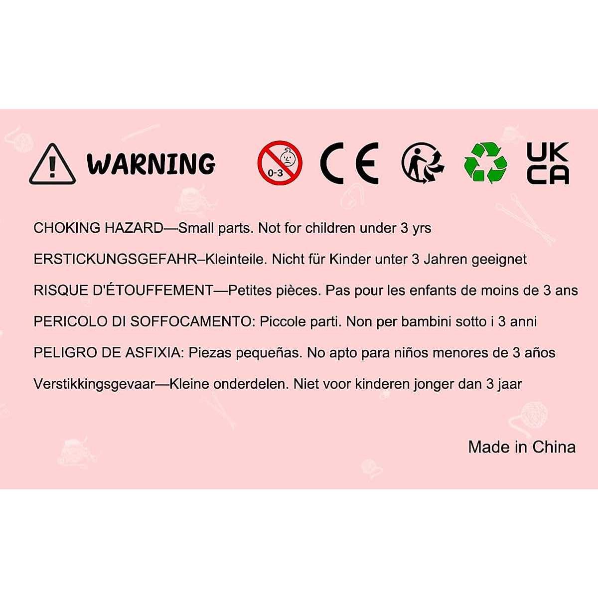 Aeelike Yarn Storage Crochet Bag Backpack, Knitting Project Bag with Grommets, Yarn Organizer with Removable Inner Dividers, Portable Knitting Bag for Yarn Skeins Knitting & Crochet Supplies