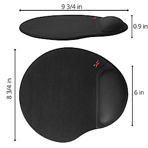 Mr. Pen- Mouse Pad with Wrist Support, Ergonomic Mouse Pad, Mouse Pad Wrist Support, Gel Mouse Pad, Ergonomic Mouse Pad with Wrist Support, Gaming Mouse Pad with Wrist Support, Wrist Support Mouse Pad