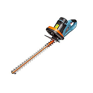 SENIX X5 58 Volt Max* Battery Powered 22-Inch Cordless Hedge Trimmer with Brushless Motor, Double-Sided Dual Action Blades, 2/3-Inch Cutting Capacity, 2.5 Ah Battery & Charger Included (HTX5-M)