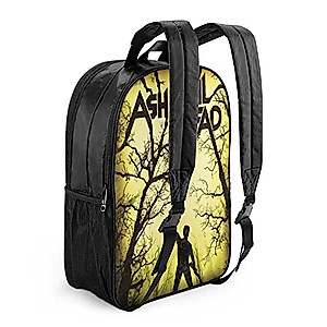 AAsh VS The Evil Dead Backpack, double-sided dual-use backpack, suitable for daily work travel laptop backpack (17 inches)