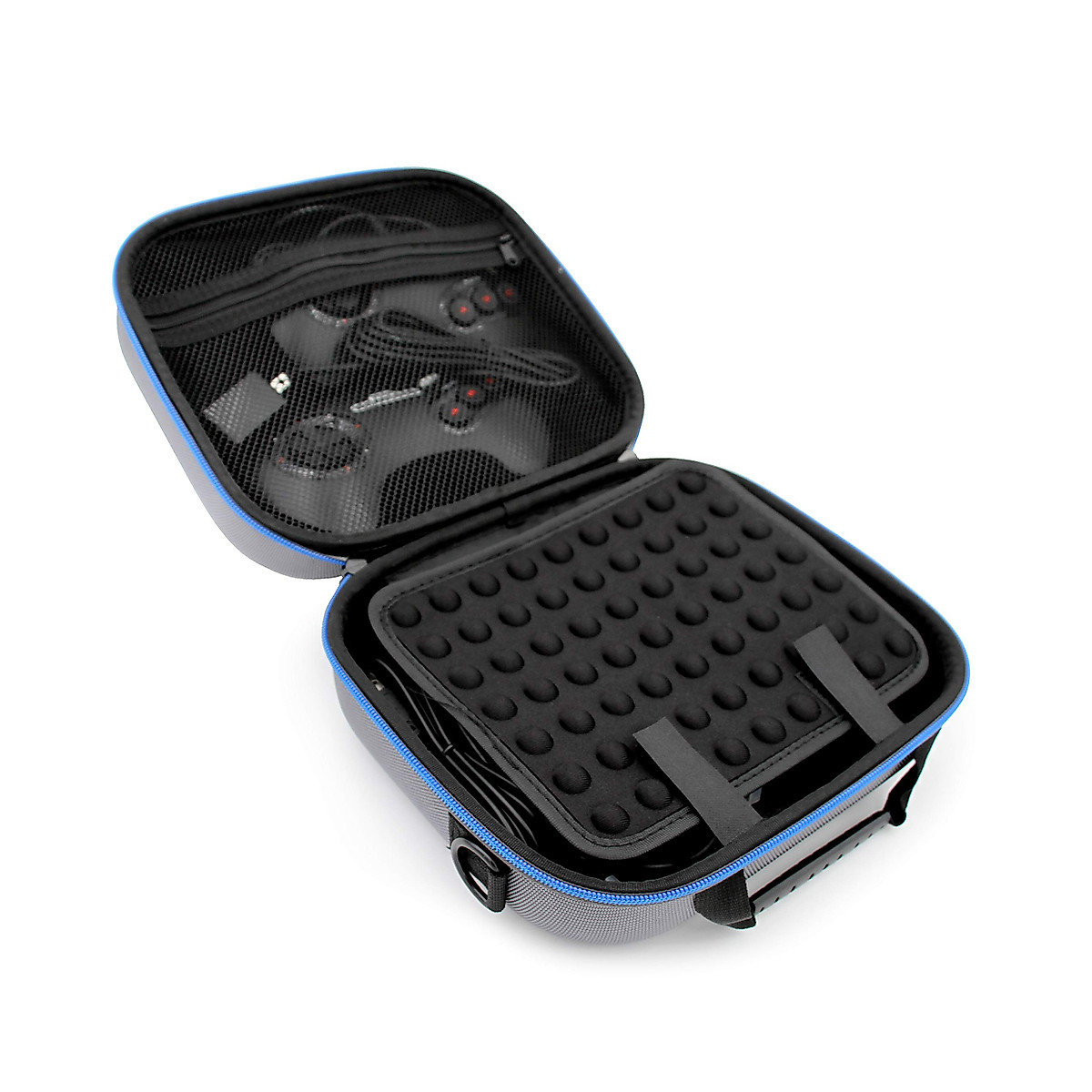 CASEMATIX Travel Case Compatible with Sega Genesis Mini and Select Accessories - Includes Shoulder Strap and Case Only
