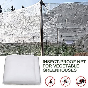 Ampopt Garden NettingPE ClothAnti-Bird MeshYardCrops (Multicolor)