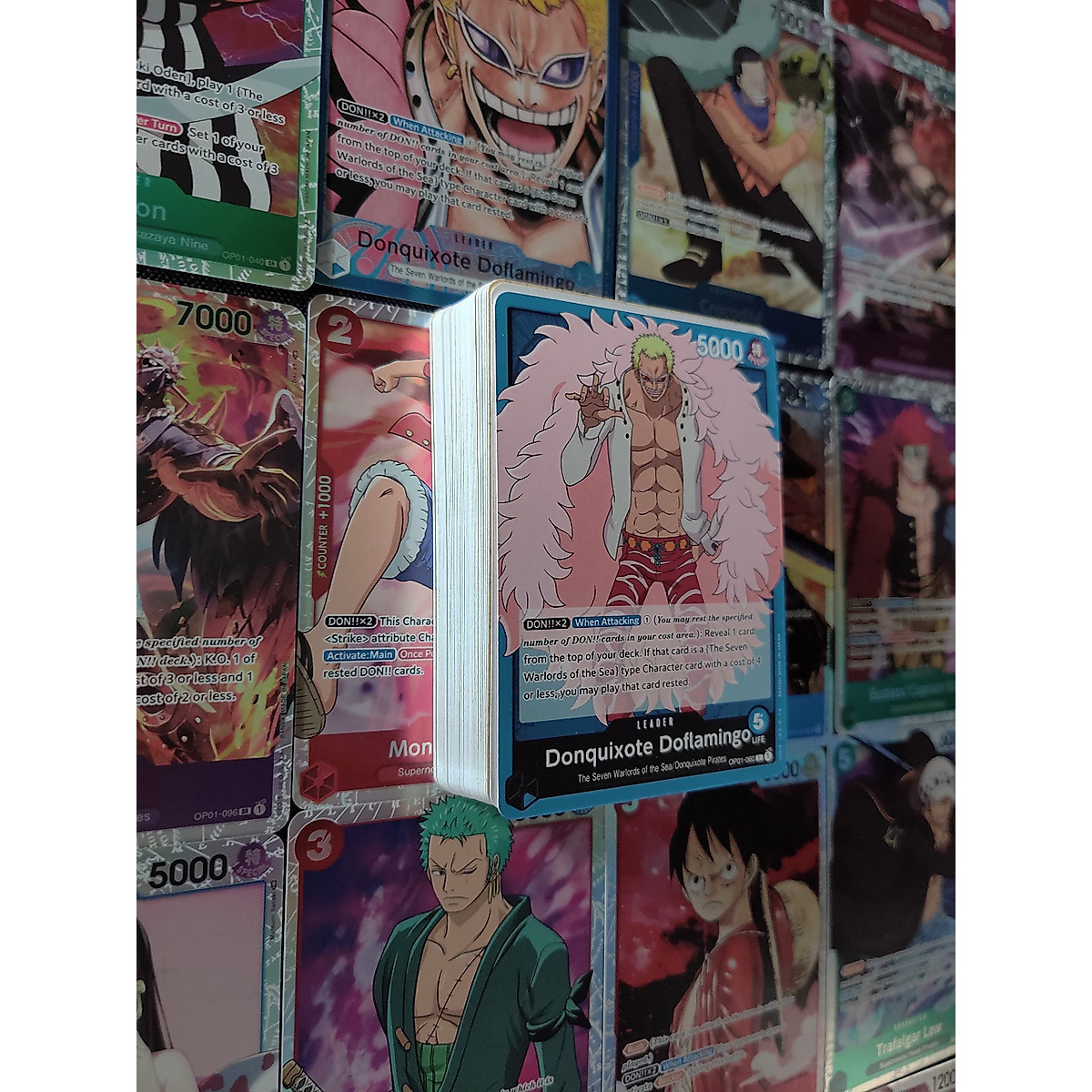 One Piece Cards 50 Card Assorted Lot with Guaranteed SR