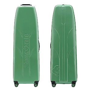 Samsonite Primo Deluxe Hard Sided Golf Travel Cover Alpine Green