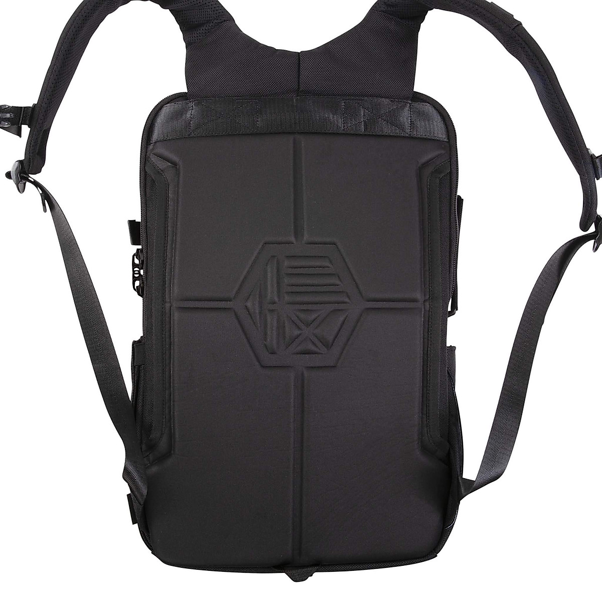 HEX Technical Water Resistant Backpack with Wireless Charger Pocket fits up to 16" Laptop