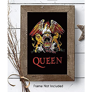 XIHOO Christ-EZ Queen Crest large fabric poster/flag - Matte poster Frameless Gift 12 x 18 inch(30cm x 46cm)