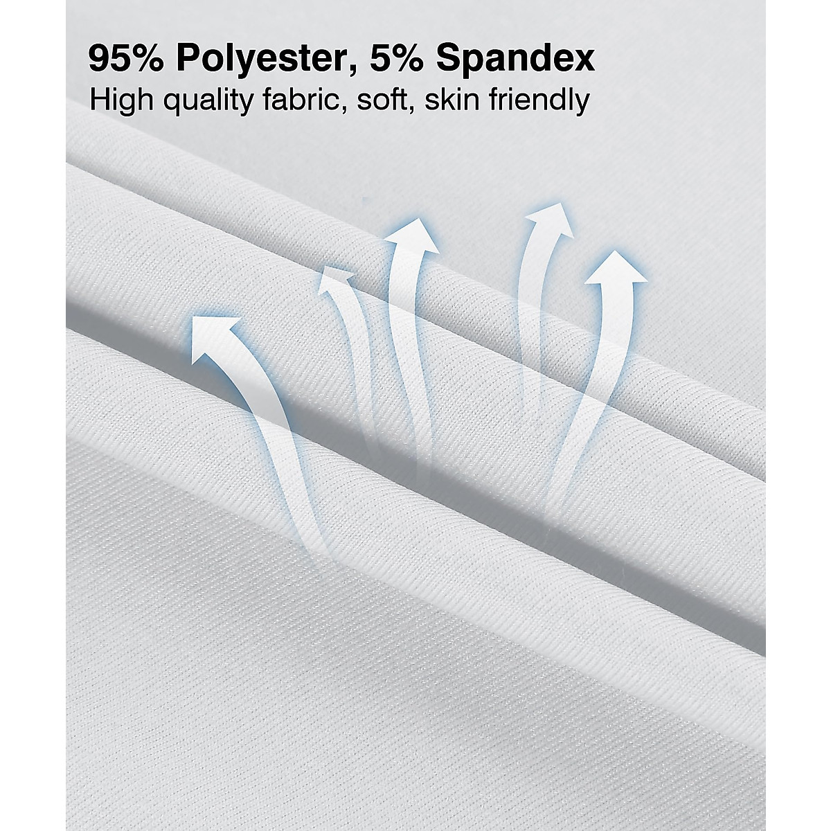 ZITY Golf Polo Shirts for Men Short Sleeve Athletic Tennis T-Shirt Navy White XL