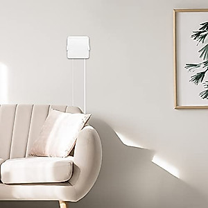 Koroao Adhesive Wall Mount for Lutron Caseta Smart Bridge, Compatible with Lutron Caseta L-BDG2/L-BDGPRO2 Adhesive or Screw Wall Bracket - Easy to Install (Not Compatible with PD-REP)