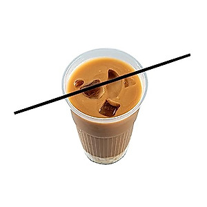 Restaurantware Restpresso 7 Inch Cocktail Stirrers 500 Disposable Coffee Stirring Rods - Premium Odorless Black Plastic Stirrers For Coffee For Hot And Cold Drinks For Bars Or Offices