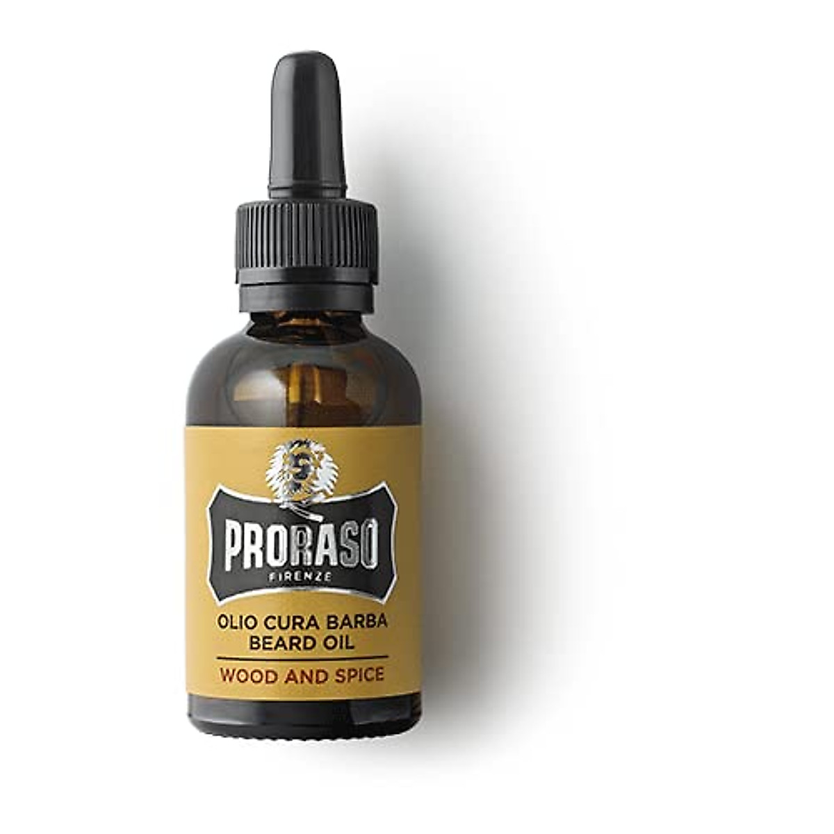 Proraso Beard Oil for Men to Tame, Smooth and Condition Beard Hair - Wood & Spice, 1 Fl Oz (Pack of 1)