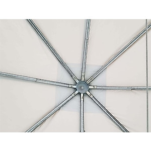 Party Tents Direct 20'x20' Weekender West Coast Tent Frame Style Party Tent (White) PVC Top with Storage Bag - Tents for Parties, Weddings, Birthdays, Banquets, Fiestas, Workshop, Outdoor Event