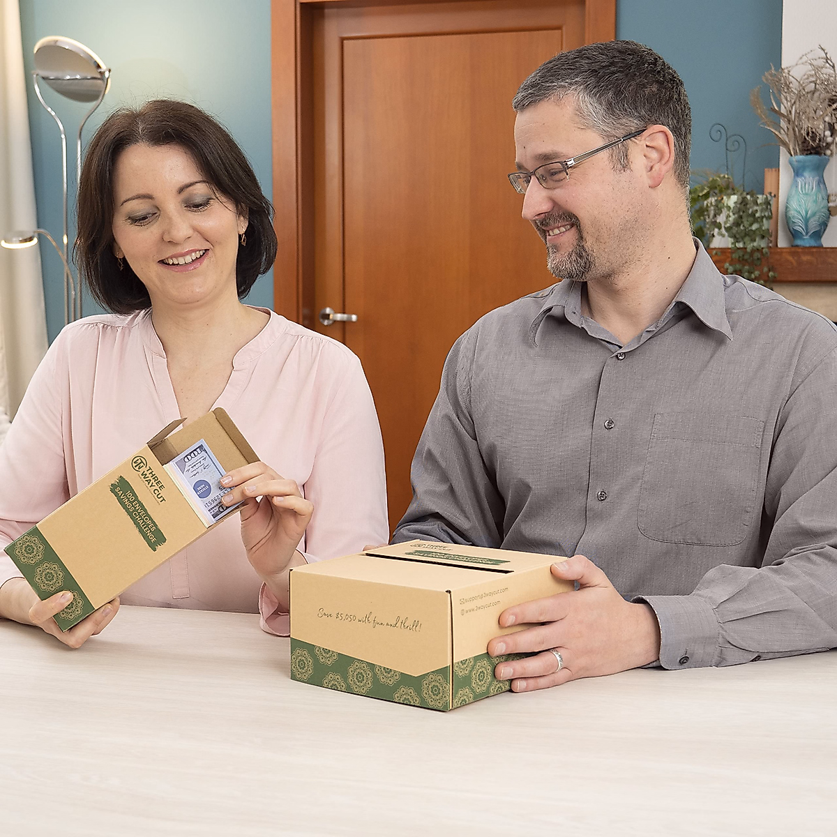 100 Envelopes Money Saving Challenge - Save 5050 Dollars In 100 Days Minimalistic Kit, 100 Cash Envelopes & Organizer Box Set, Trendy Tiktok & Youtube 5050 Bucks Savings Challenge, Fun Gift Ideas