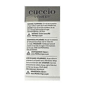 Cuccio Veneer Treatment Pack – Complete LED/UV Gel Polish System, Includes Prep, Fuse, Base, and Top Coat, 13 mL Each
