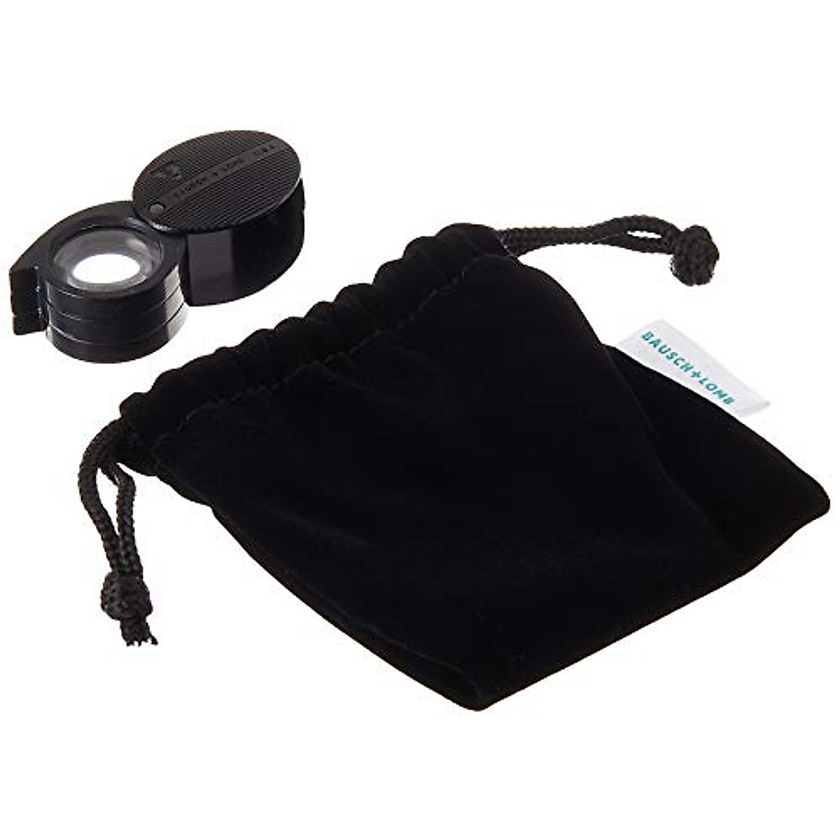 Bausch & Lomb Folding Pocket Magnifier, 5-20x