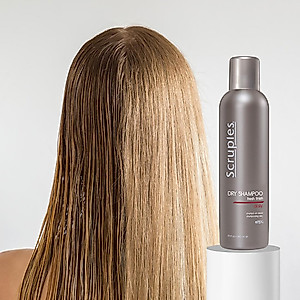 Scruples Dry Shampoo Fresh Finish - Multipurpose Dry Shampoo & Texturizing Spray for Refreshed Hair - Powder Spray Shampoo to Add Volume - Salon Quality, Premium Hair Care for All Hair Types (7.5 oz)