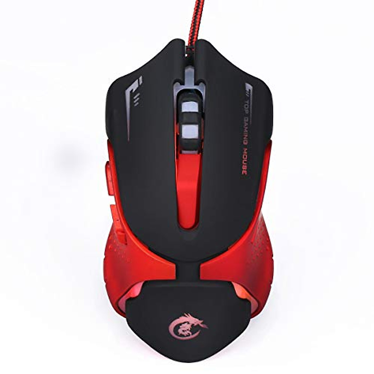 Gojiny Colorful Gaming Mouse, USB Wired Gaming Mouse 3200DPI 6 Buttons Optical Computer Mouse