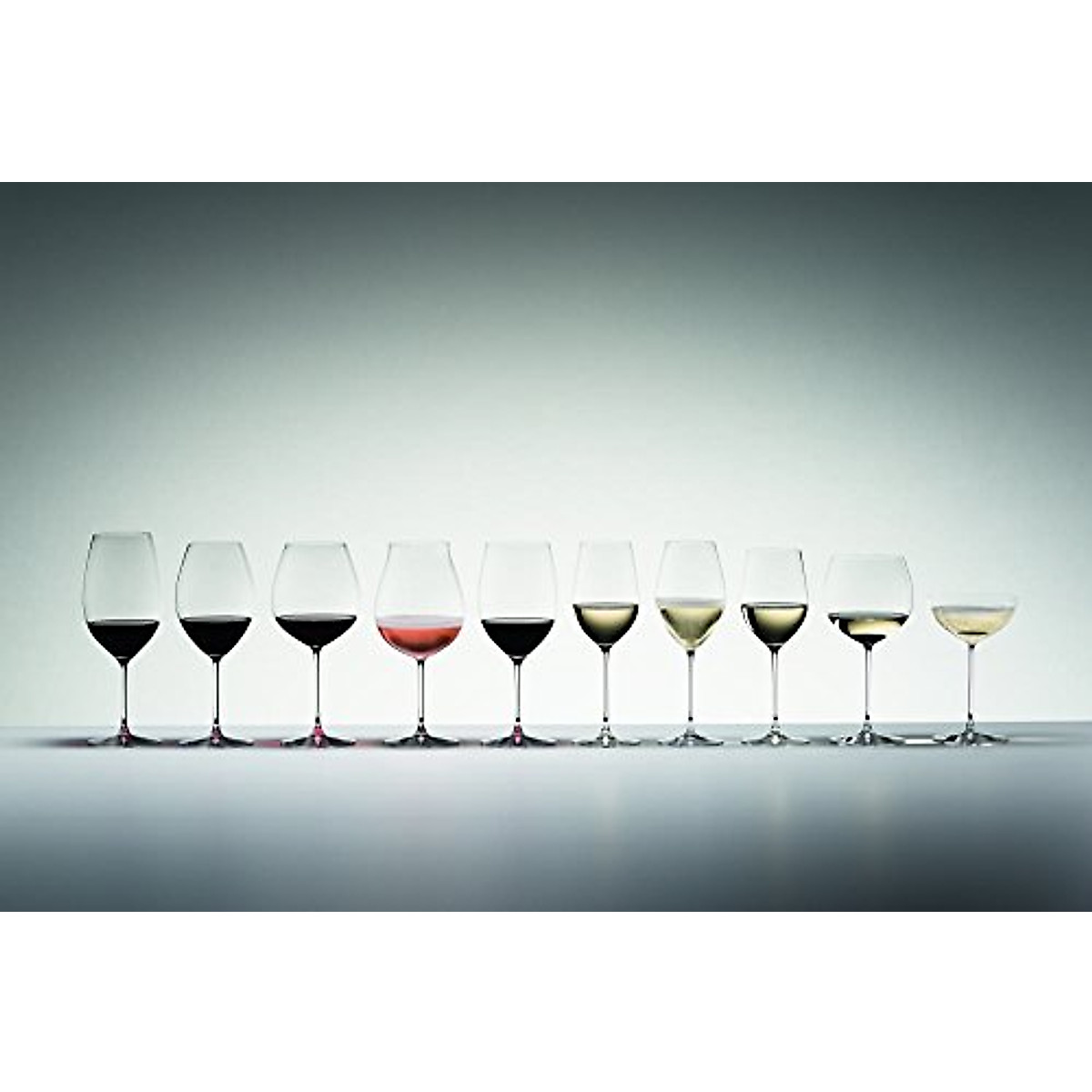 Riedel Veritas Pinot Noir Glass, 2 Count (Pack of 1), Clear