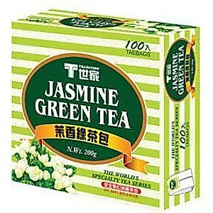 Tradition Jasmine Green Tea Bag (100bags) X 1 by Tradition