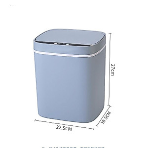 LLLSSS Bathroom Trash Cans Lids Touchless Garbage Can Motion Sensor Waste Bin Wastebasket for Kitchen