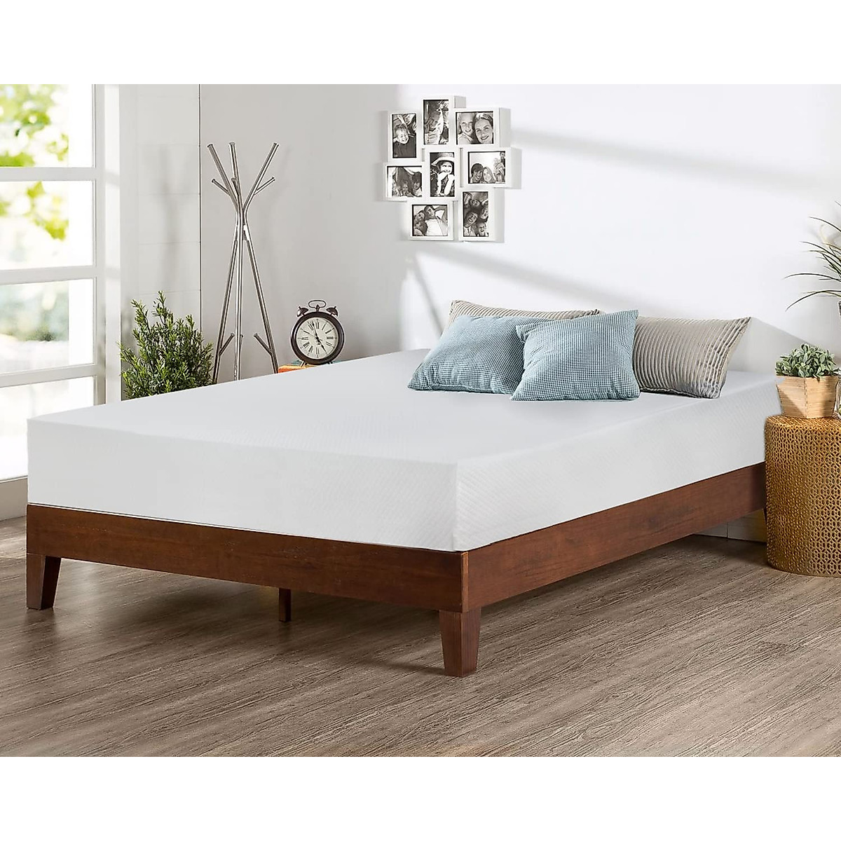 12 inch Gel Memory Foam Mattress Medium Firm Mattresses for Cool Sleep Relieving Pressure Relief CertiPUR-US Certified Mattress in a Box (Queen)