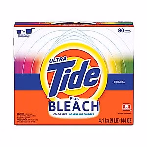 Laundry Detergent with Bleach, Original Scent, Powder, 144oz Box