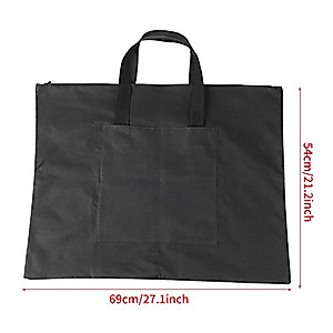 Art Painting Case Bag,A2Drawing Painting Board Storage Bag for Painting Light Pad Board Weeding Light Box Storage (21.2 x 27.1inch)